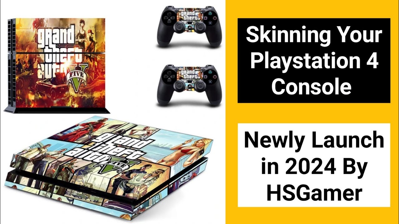Skinning Your Playstation 4 Consoles | Ps4 Consoles Skin | PS4 Console ...