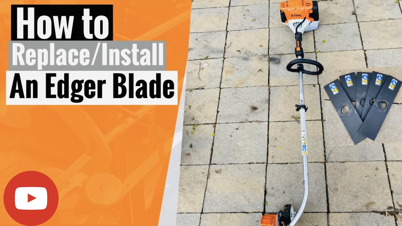 How To Replace/Install An Edger Blade | Landscaping | D’s Lawn ...