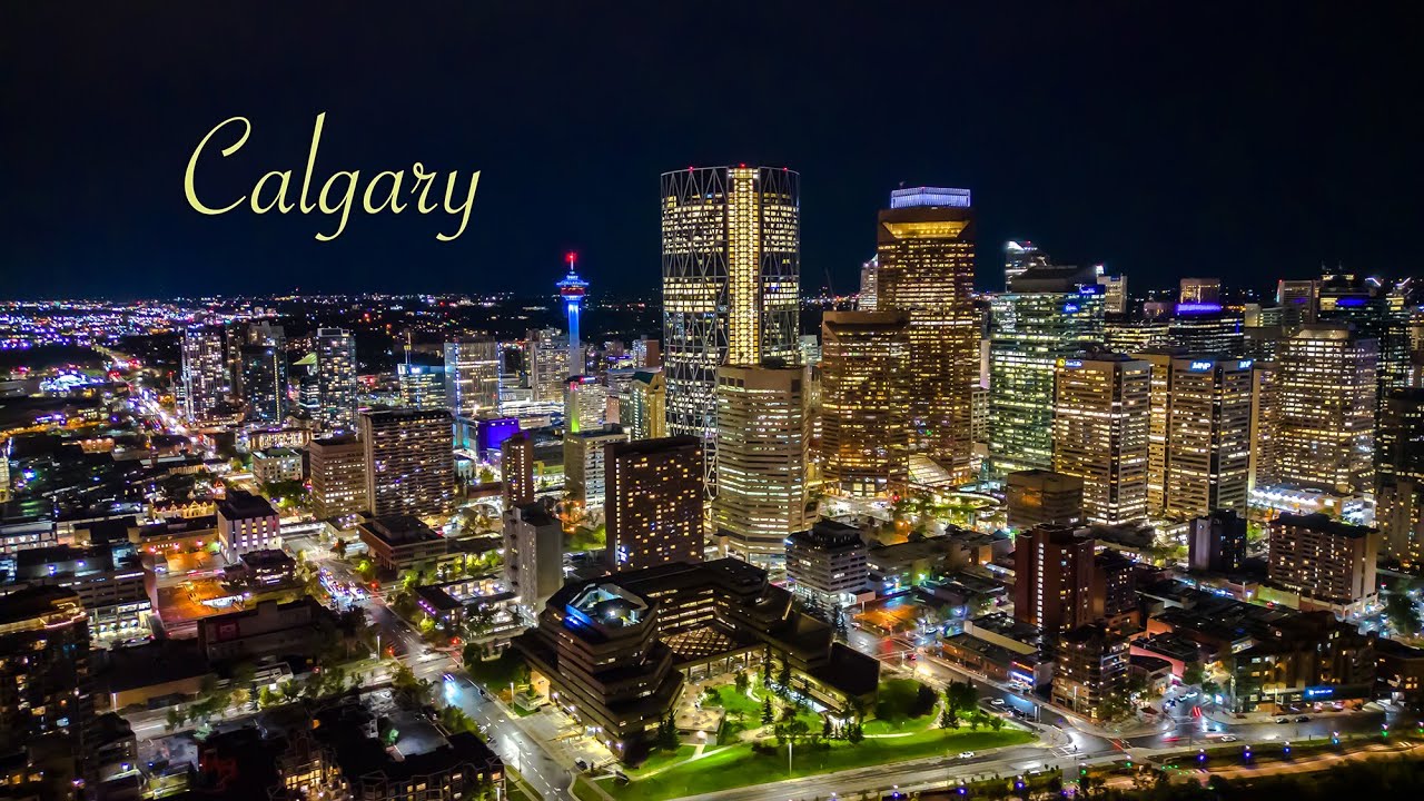 Calgary in 4k - YouTube