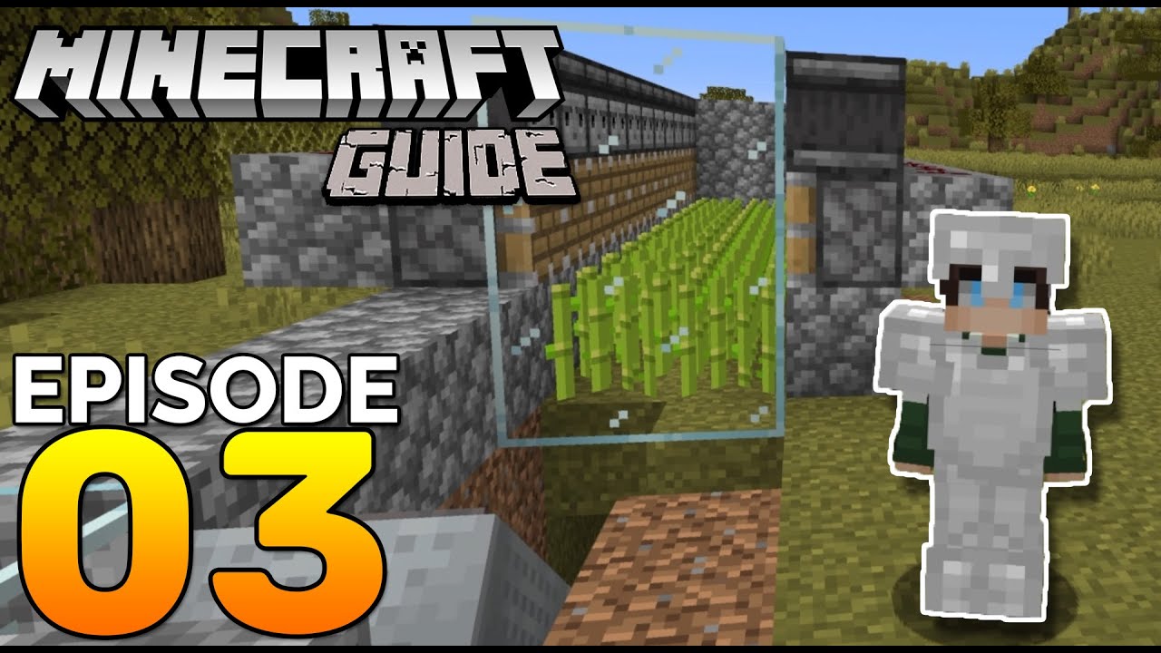 Minecraft Guide - Villager Trading Hall Setup and Sugar Cane Farm - Let ...