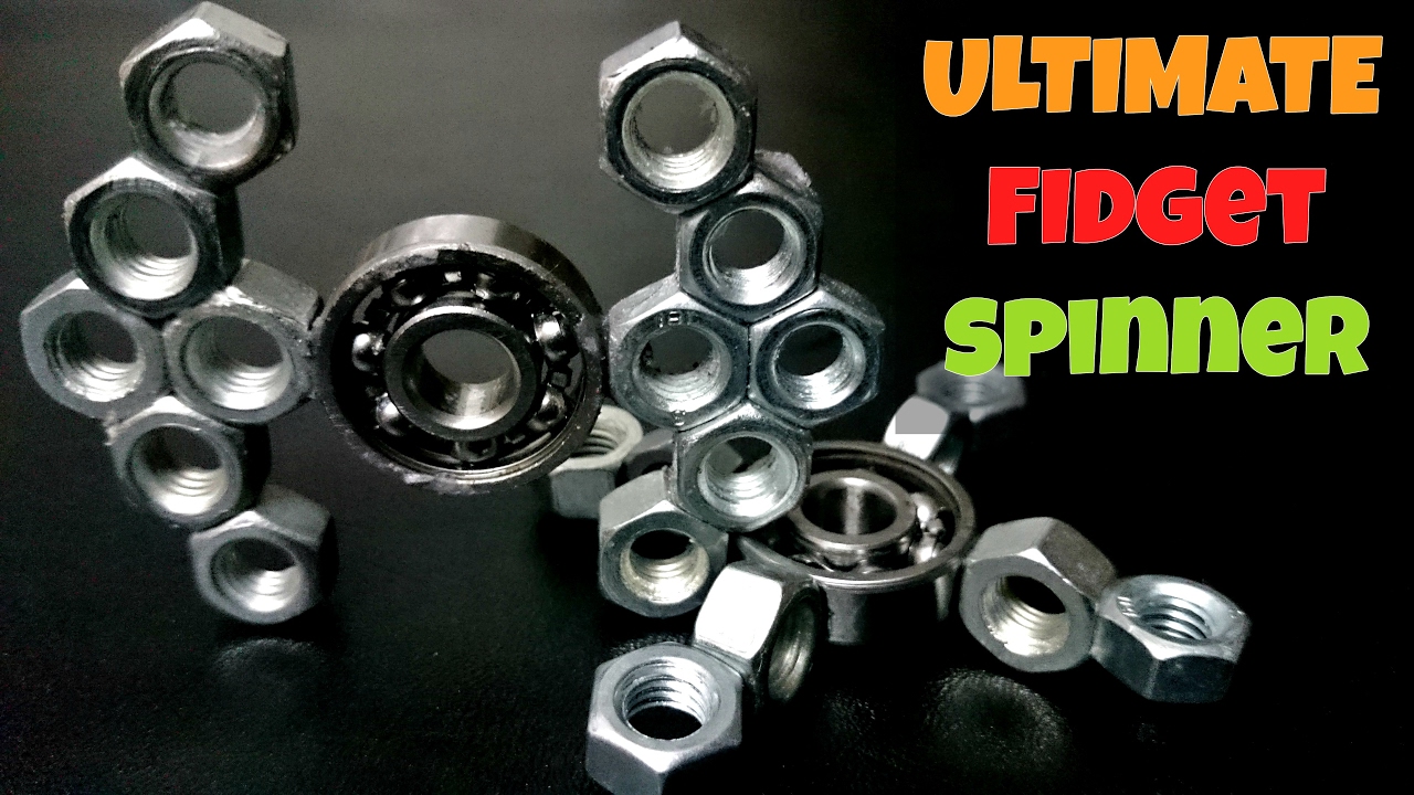 ULTIMATE FIDGET SPINNER How To Make Hand Spinner Fidget Toy - YouTube