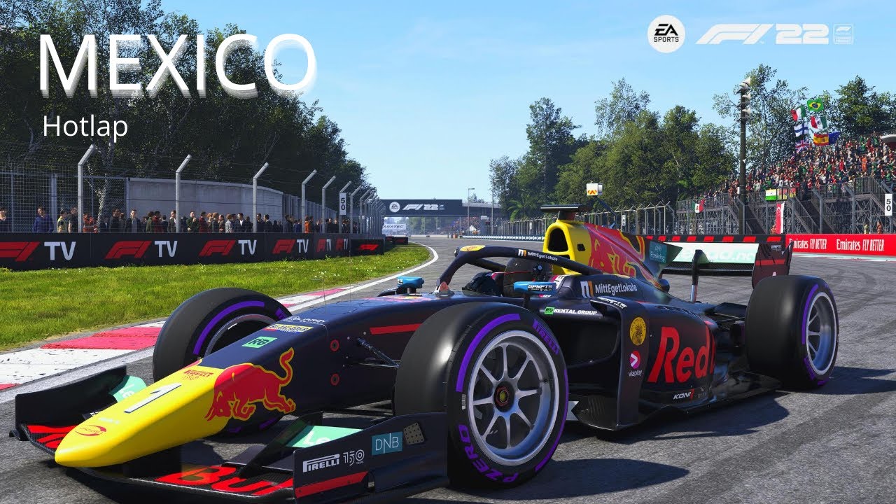 F1 22 F2 WORLD RECORD MEXICO HOTLAP+SETUP [1:14:676] - YouTube