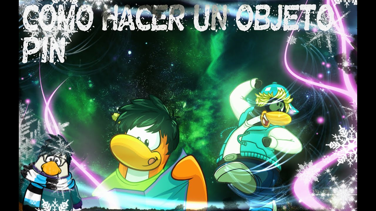 Como Hacer un Objeto Pin en Free Penguin-RobinFp - YouTube