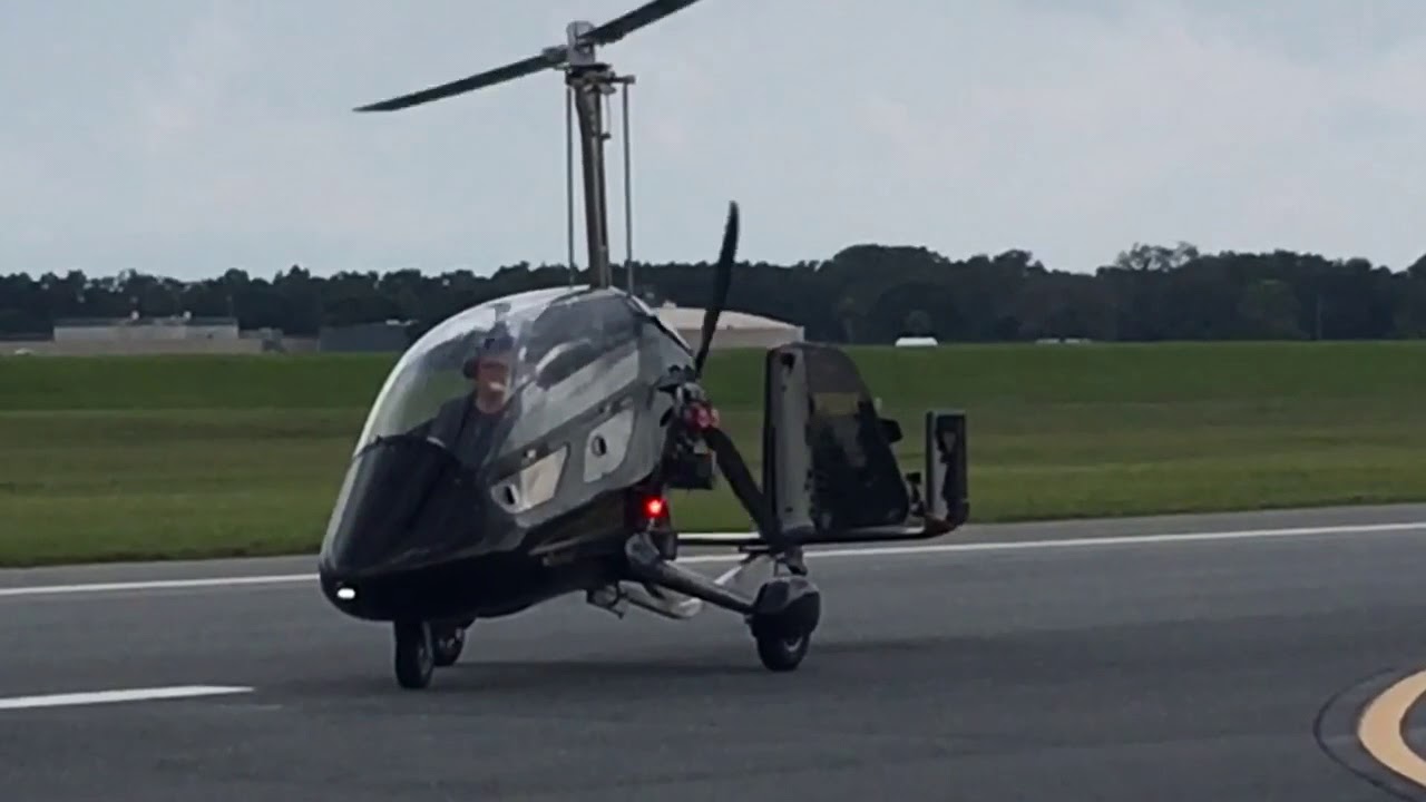 American Ranger Gyroplane Demo with new canopy installed - YouTube