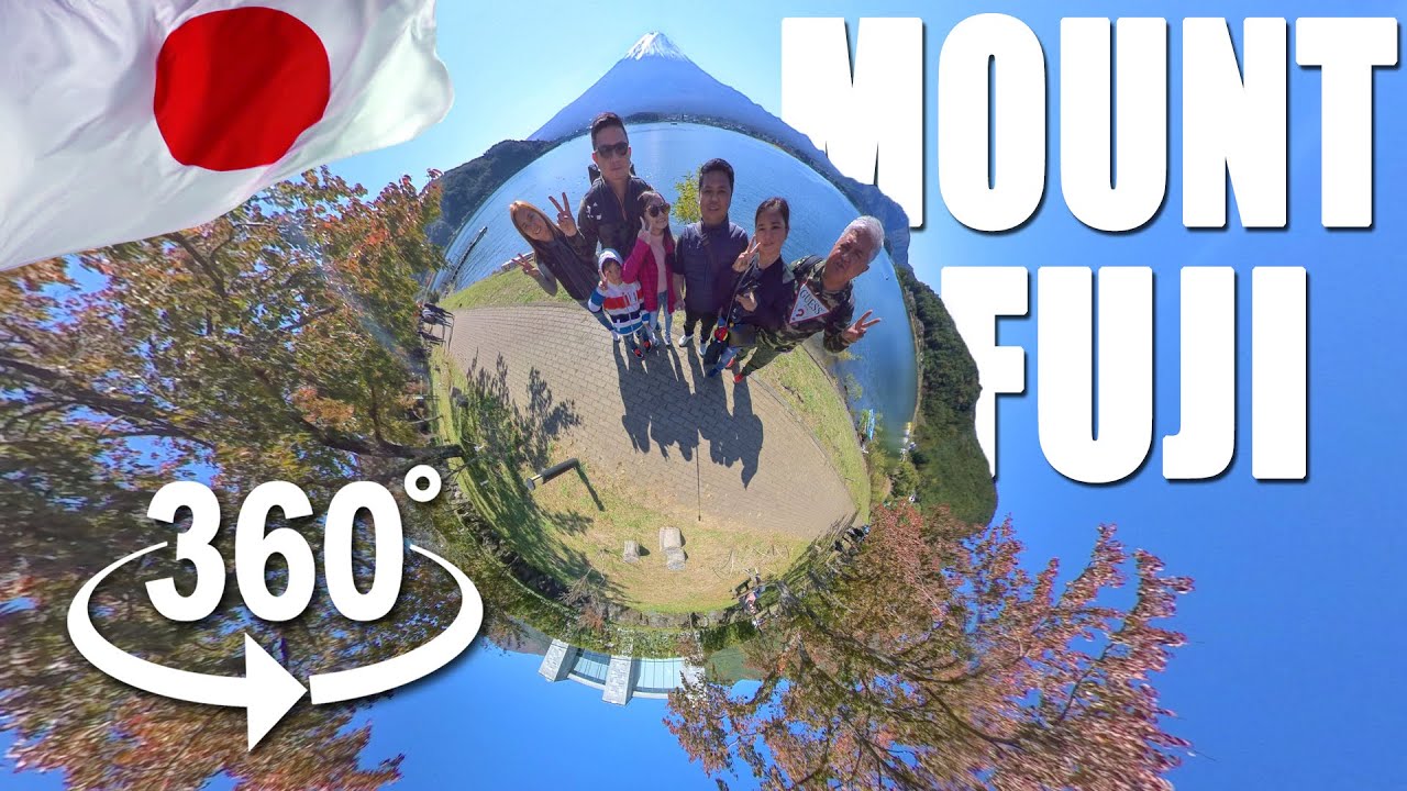 360 video | Mount Fuji | Lake Kawaguchi | Yamanashi, Japan - YouTube