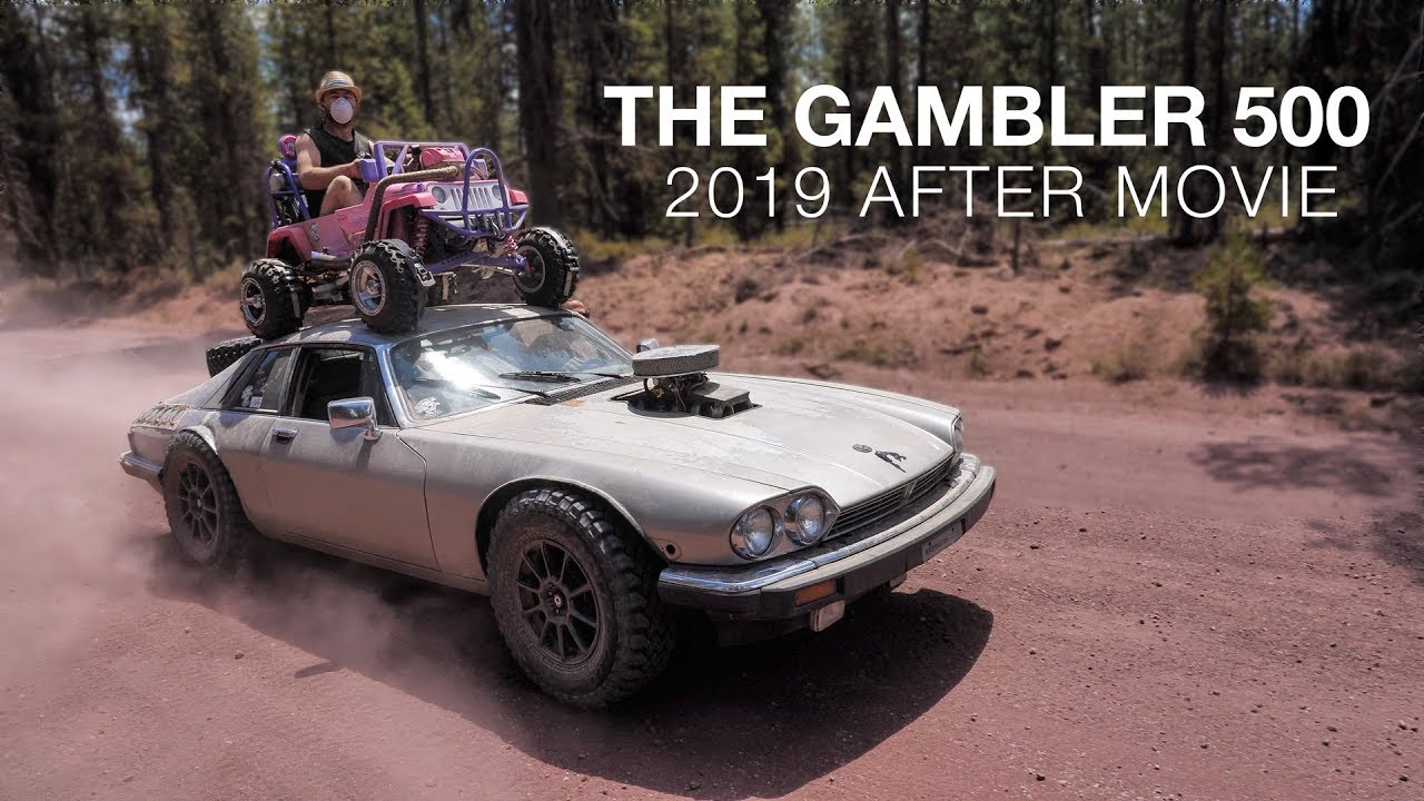 Off-Road Jaguar and Barbie Jeep Rip at The Gambler 500 2019 - YouTube