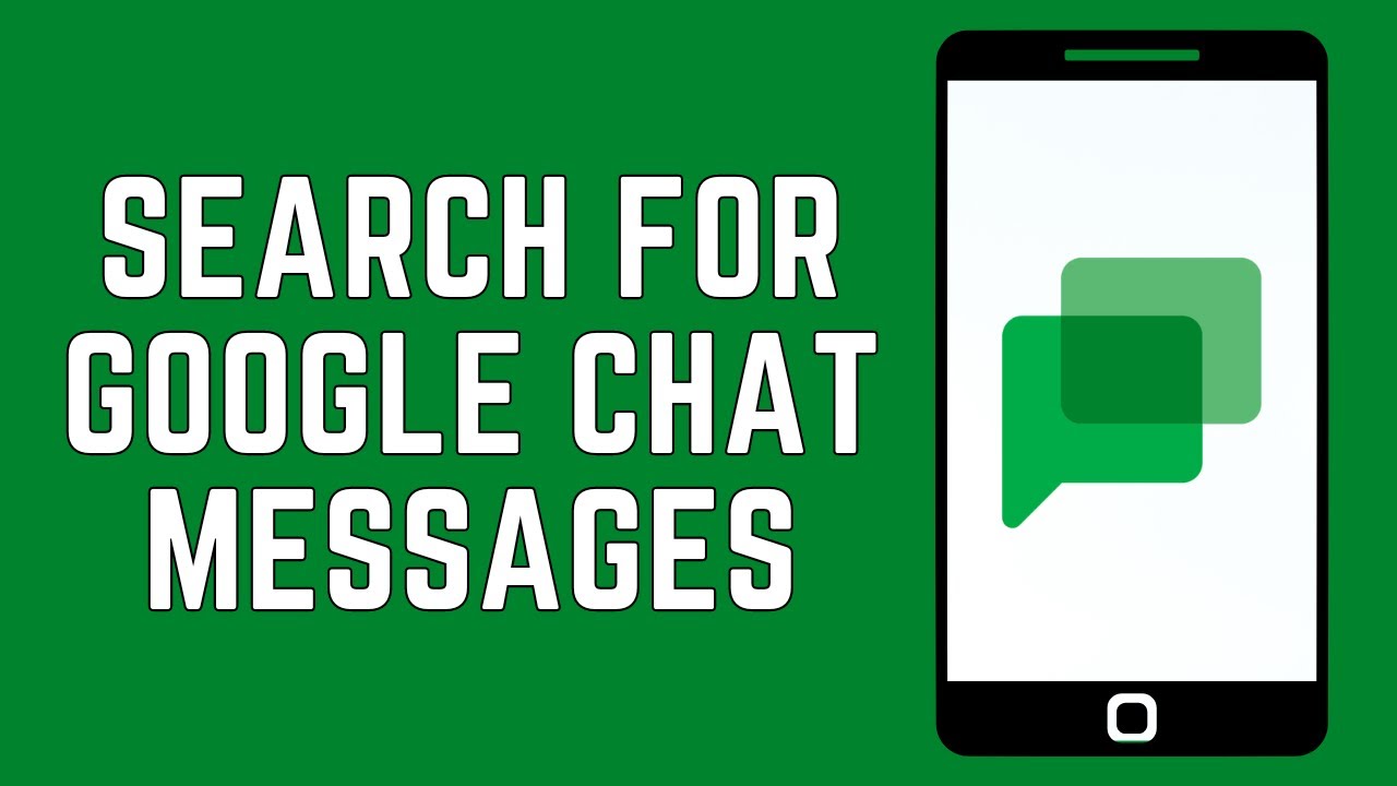 How To Search For Messages In Google Chat 2024 (FULL GUIDE) - YouTube