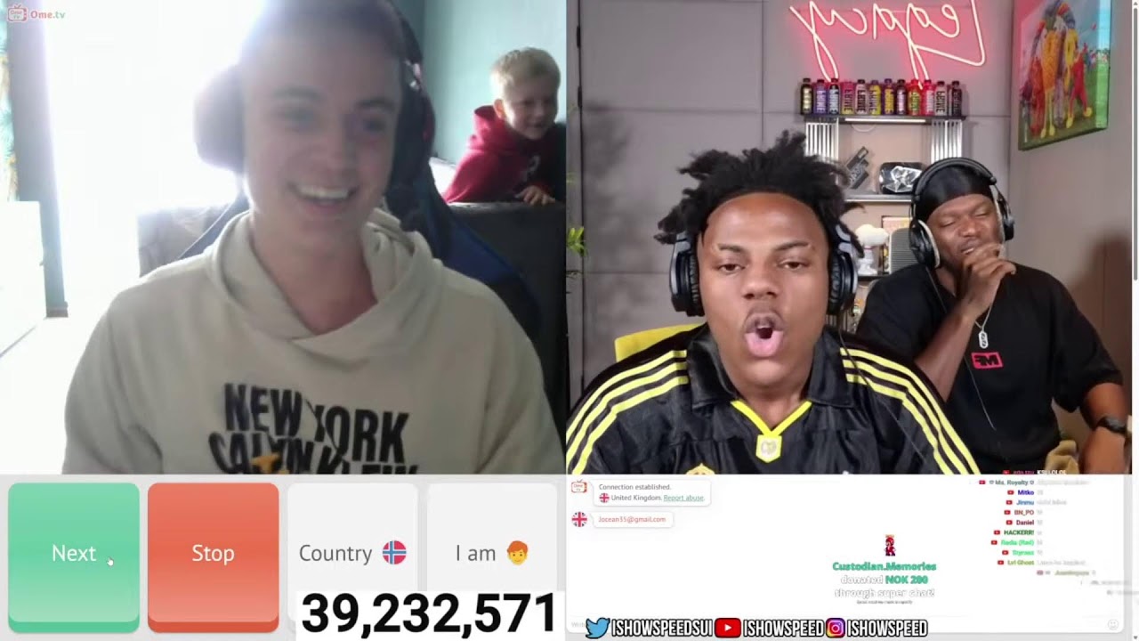 ishowspeed streaming laugh=donate - YouTube