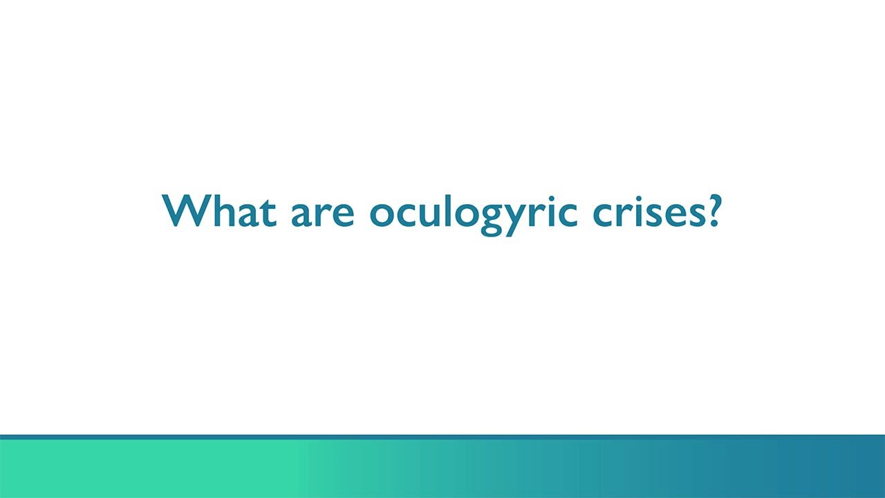 What are oculogyric crises? - YouTube