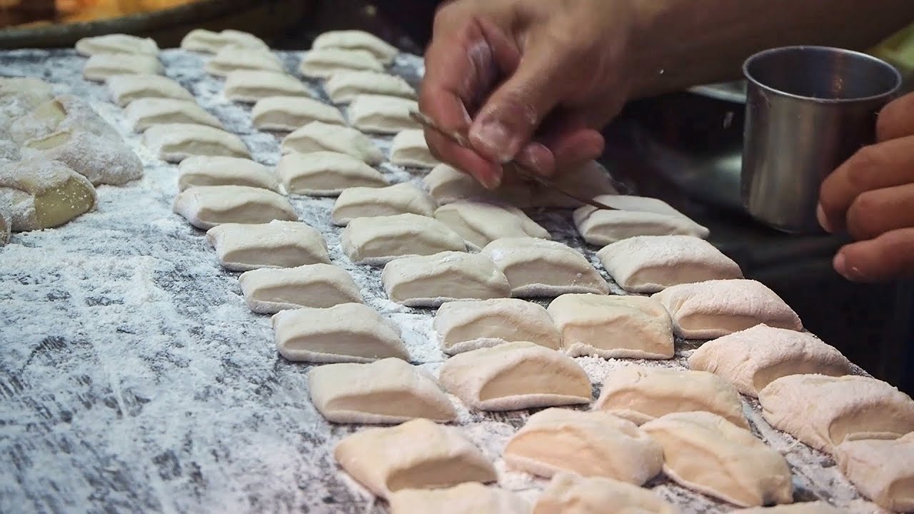 Thai Street Food 2019 - Chinese Fried Bread Stick - Delicious Thai Food ...