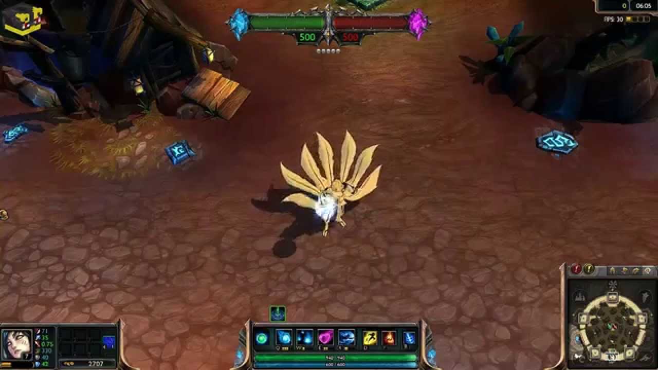 Ahri Kyûbi Naruto (九尾) Spotlight - YouTube