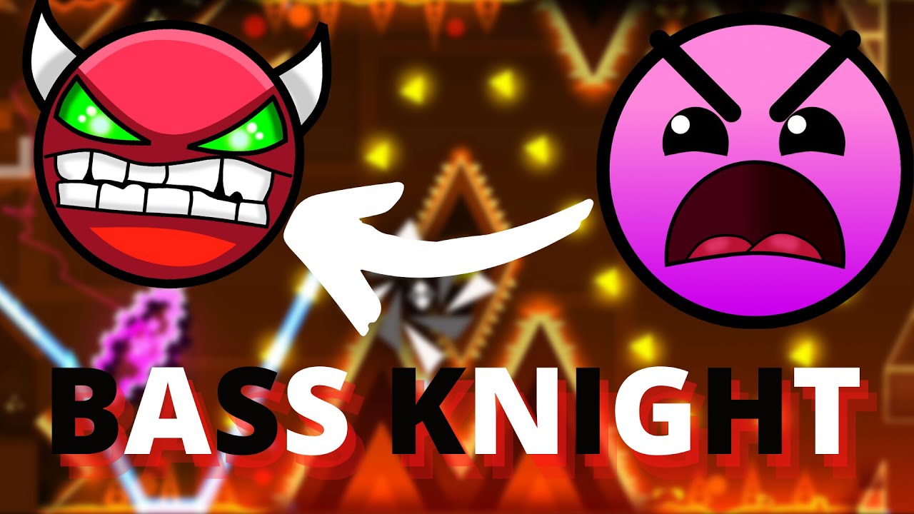 Geometry Dash-BASS KNIGHT #geometrydash #bassknight #trend - YouTube