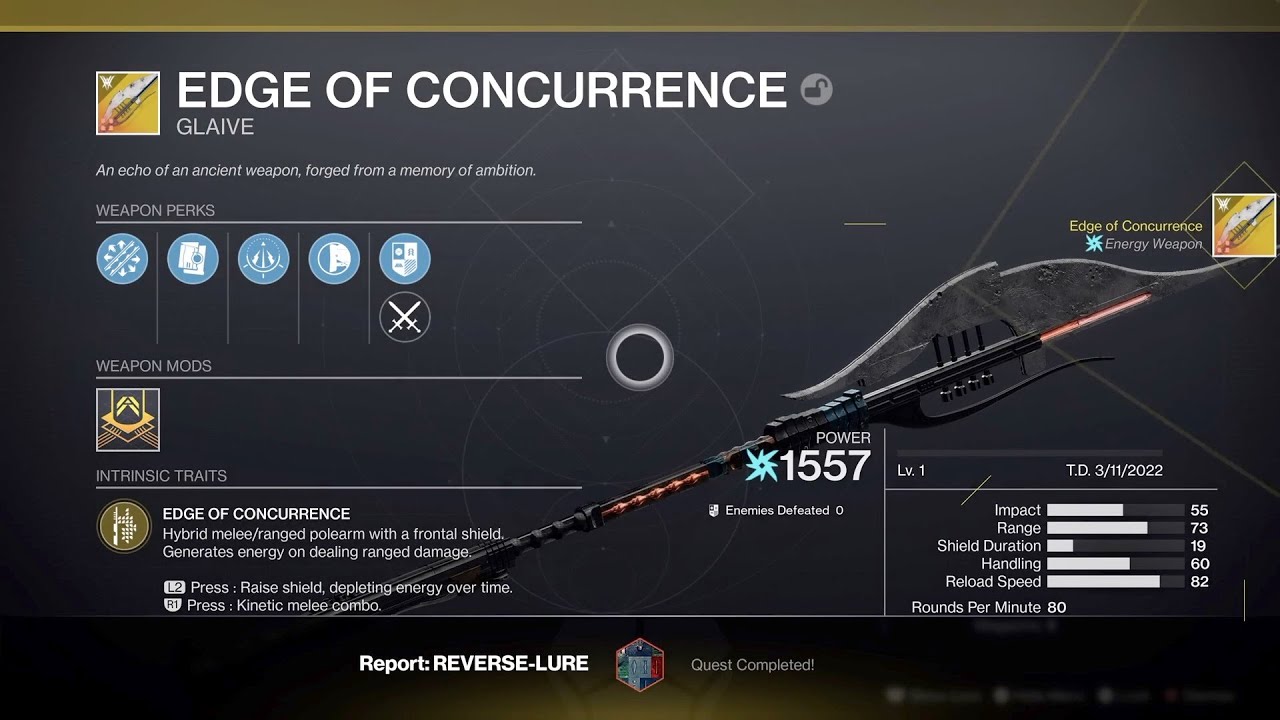 Report Reverse Lure - Exo Glaive Quest - Destiny 2 - YouTube