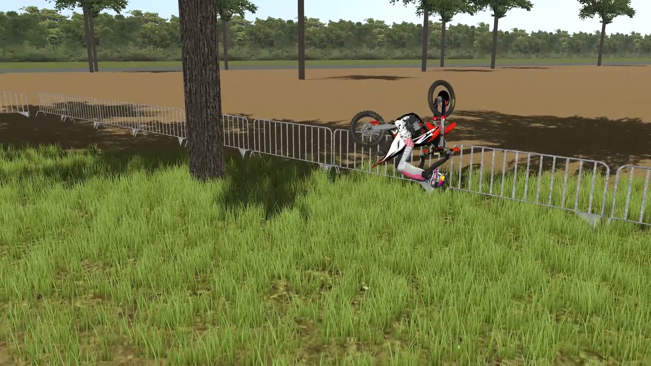 MX Bikes- How to properly enter a track 101 - YouTube