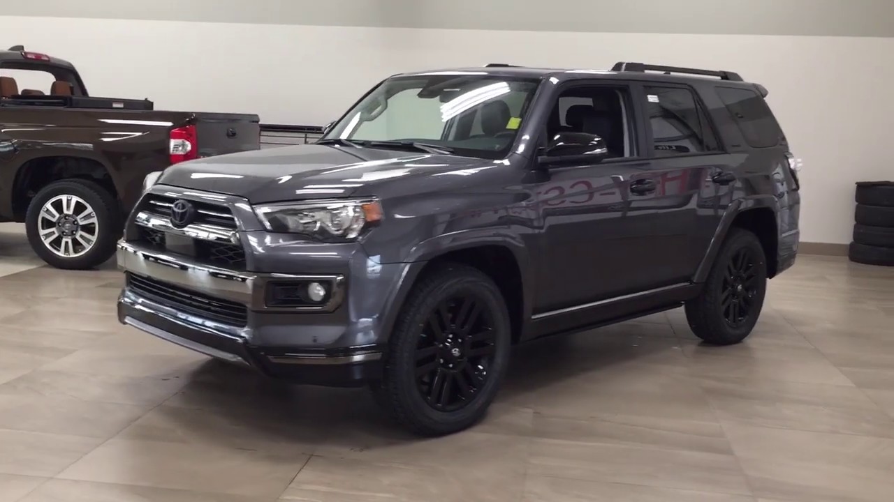 2020 Toyota 4Runner Nightshade Review - YouTube