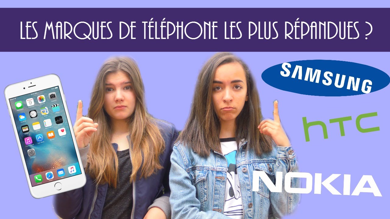 Quelles sont les marques de téléphone les plus répandues ? - YouTube