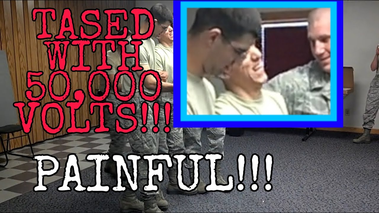 Funny Taser Reaction! - YouTube