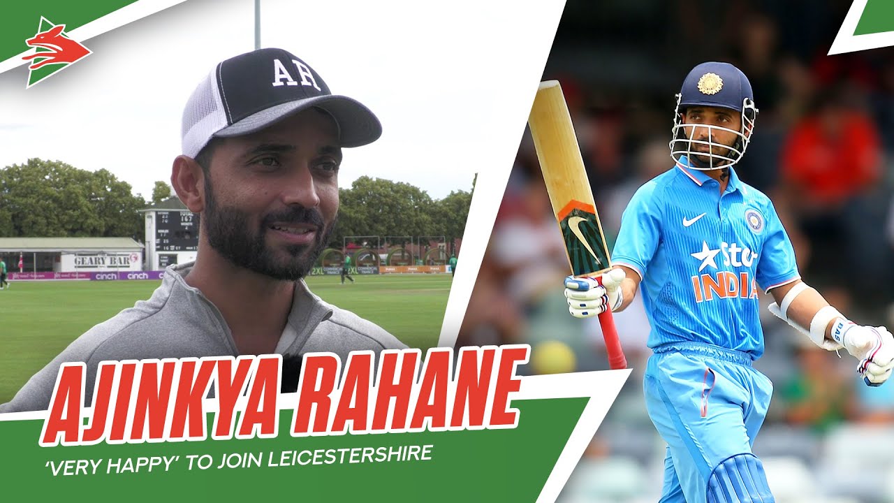 "Team Atmosphere Is AMAZING" | Ajinkya Rahane's First Foxes Interview 🦊 ...