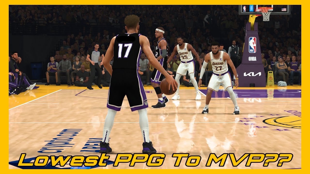 Lowest PPG Into MVP NBA 2K24!! - YouTube