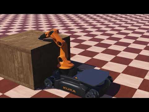 Robot Programming Simulation 1 | Industrial Robotics | Webots - YouTube