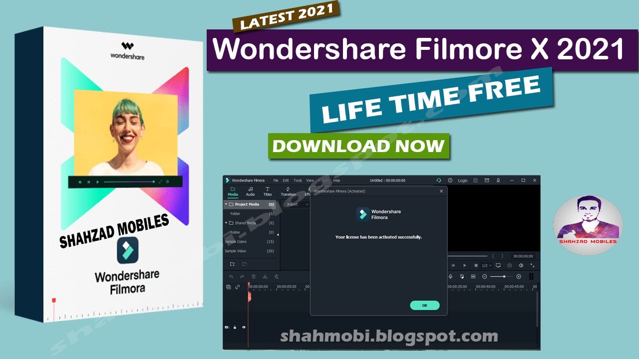 Wondershare Filmora X With Life Time Activation | Filmora X 2021 ...