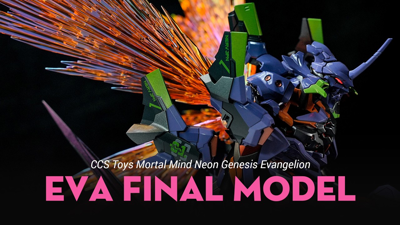 CCS Toys Mortal Mind Neon Genesis Evangelion: ANIMA Final Model - YouTube