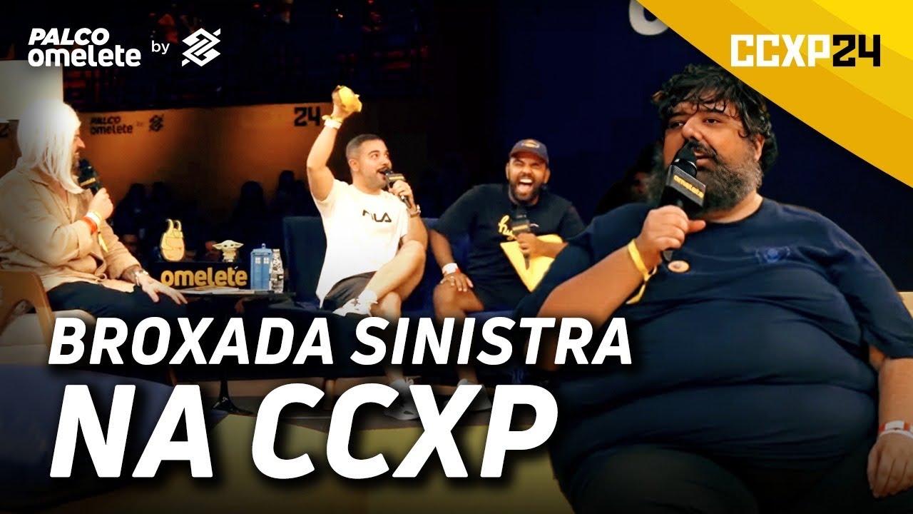 BROXADA SINISTRA AO VIVO na CCXP!! - YouTube