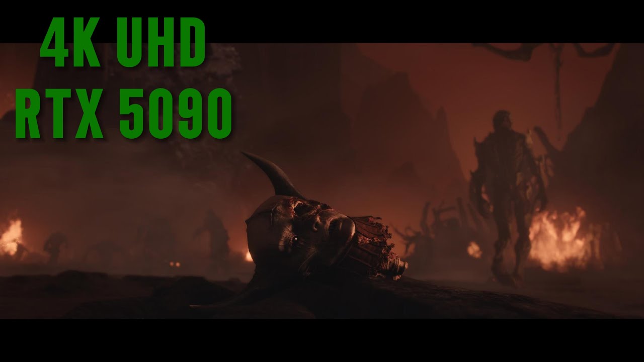 DOOM: The Dark Ages (RTX5090) 4k ULTRA REALISTIC GRAPHICS Max Setting ...