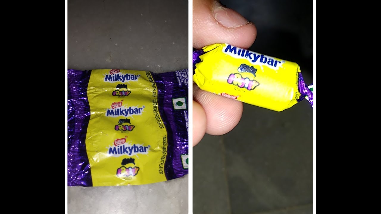 New Nestle Milkybar Eclairs Fruity flavour!! - YouTube