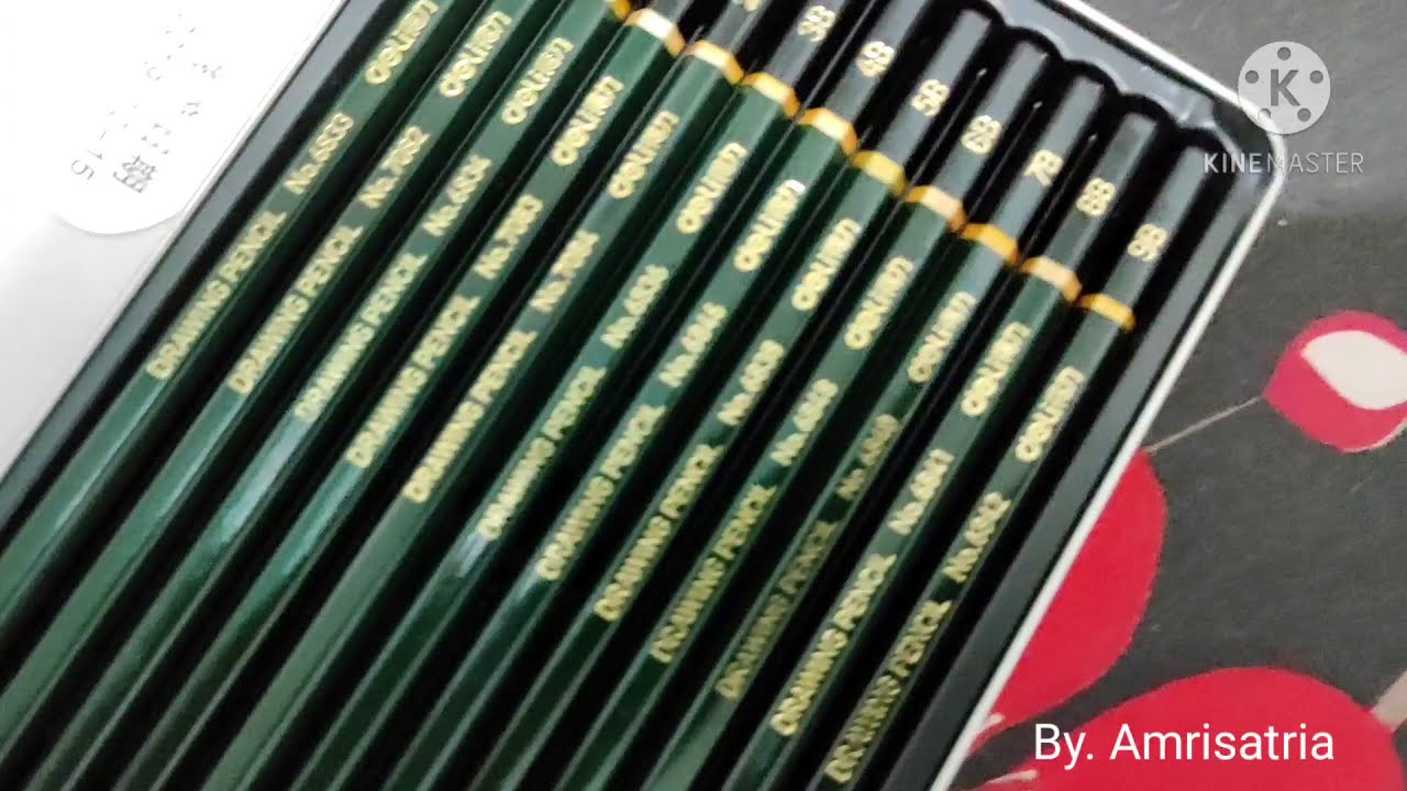 PENSIL DASAR YANG DIBUTUHKAN MAHASISWA ARSITEKTUR (3H, 2H, H, HB, 2B ...