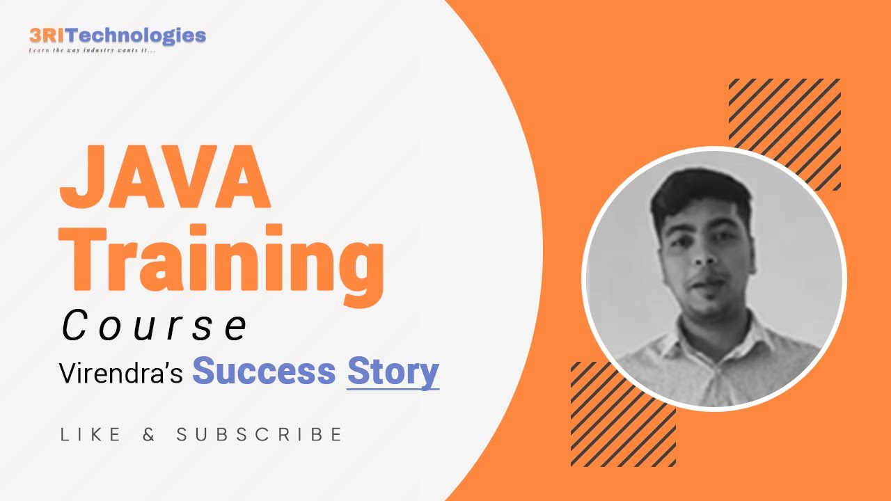 Virendra's Success Story | Java Training | 3RI Technologies Learner ...