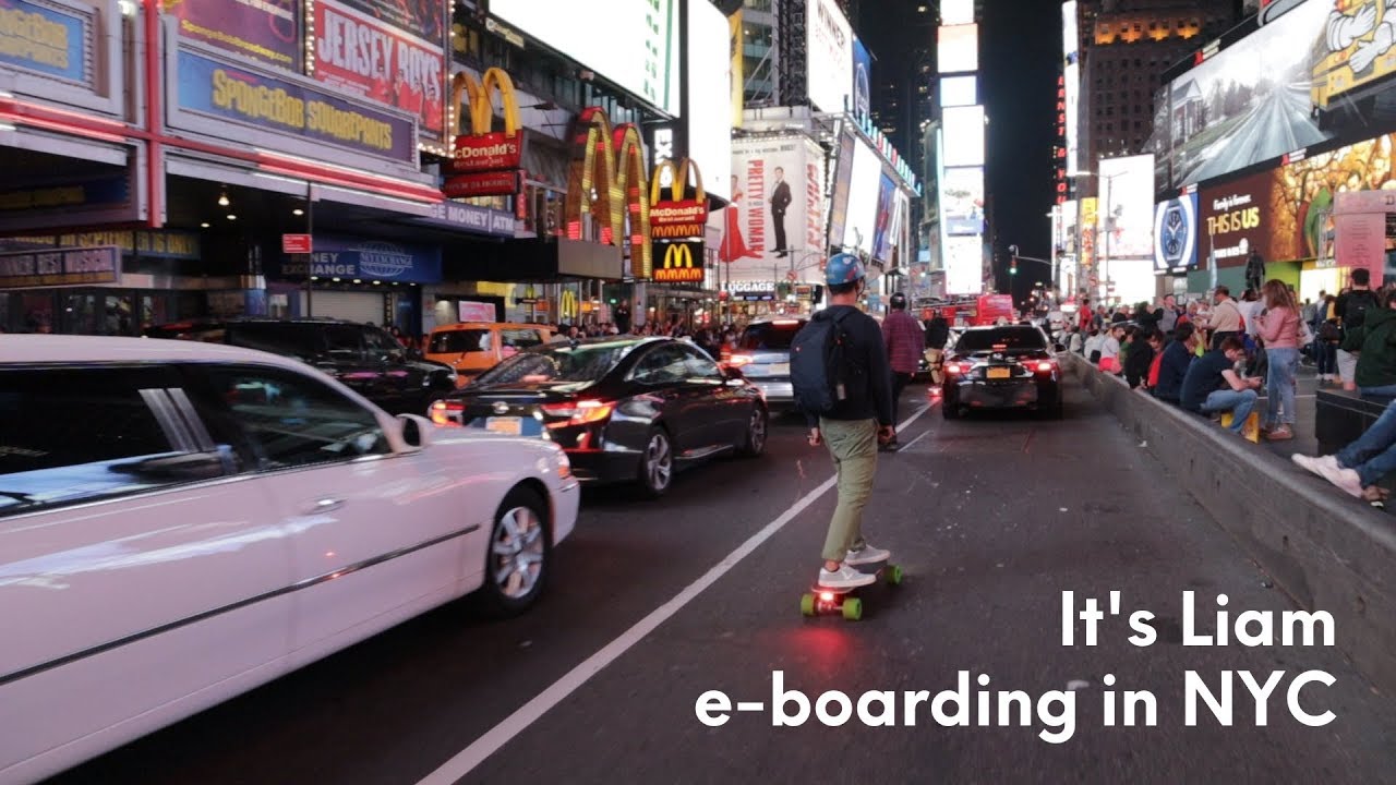 Joining the NYC eboarding crew 🙌 - YouTube