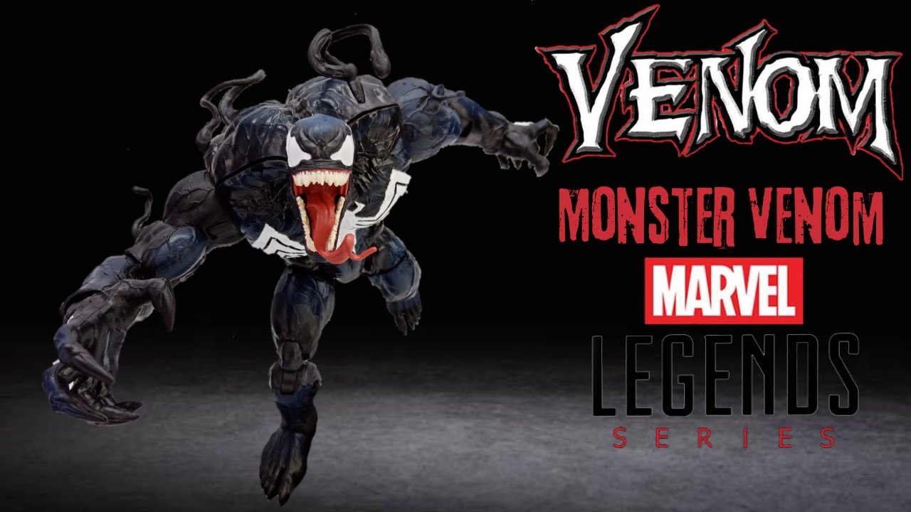 Venom Monster deluxe, Marvel legends Unboxing y review, el mejor venom ...