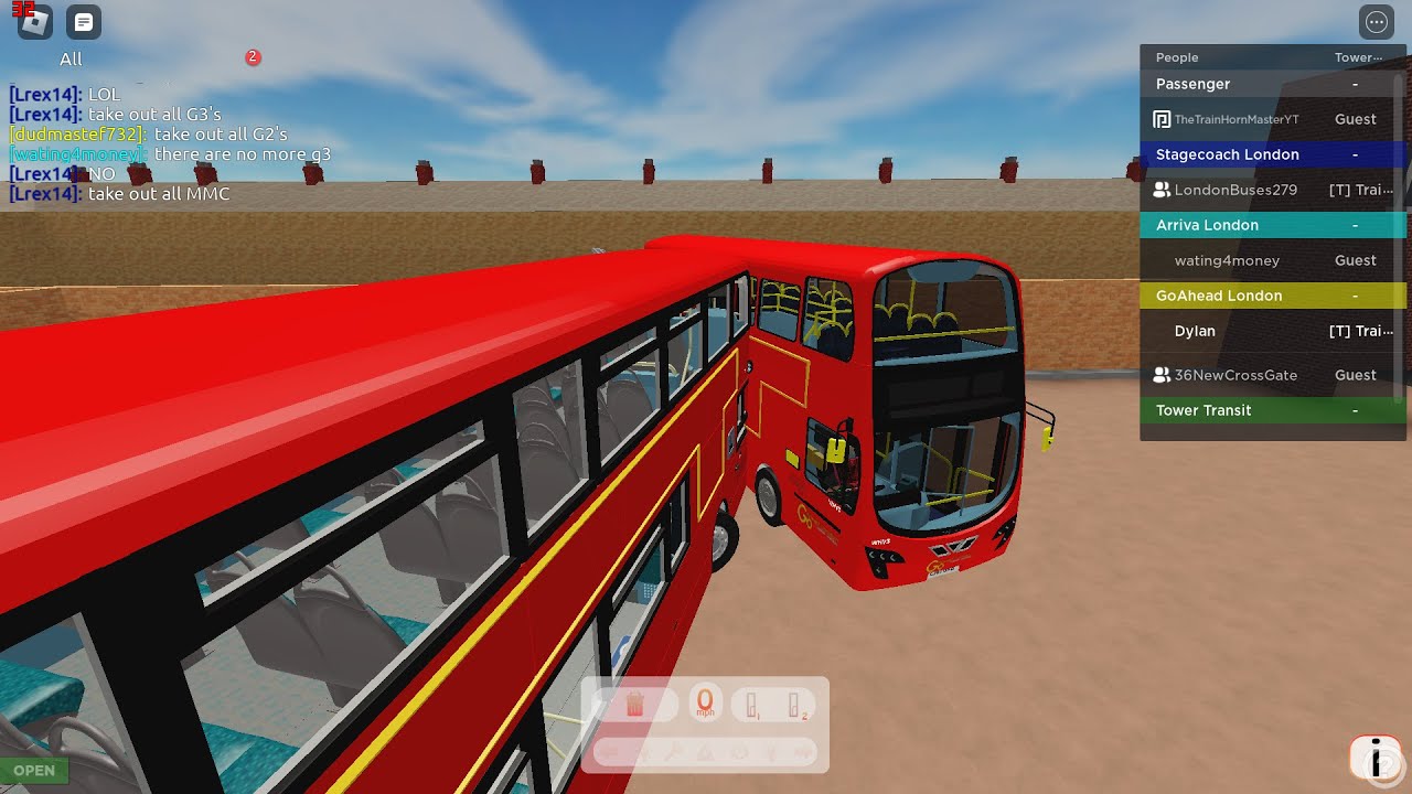 London and south bus fight on roblox - YouTube