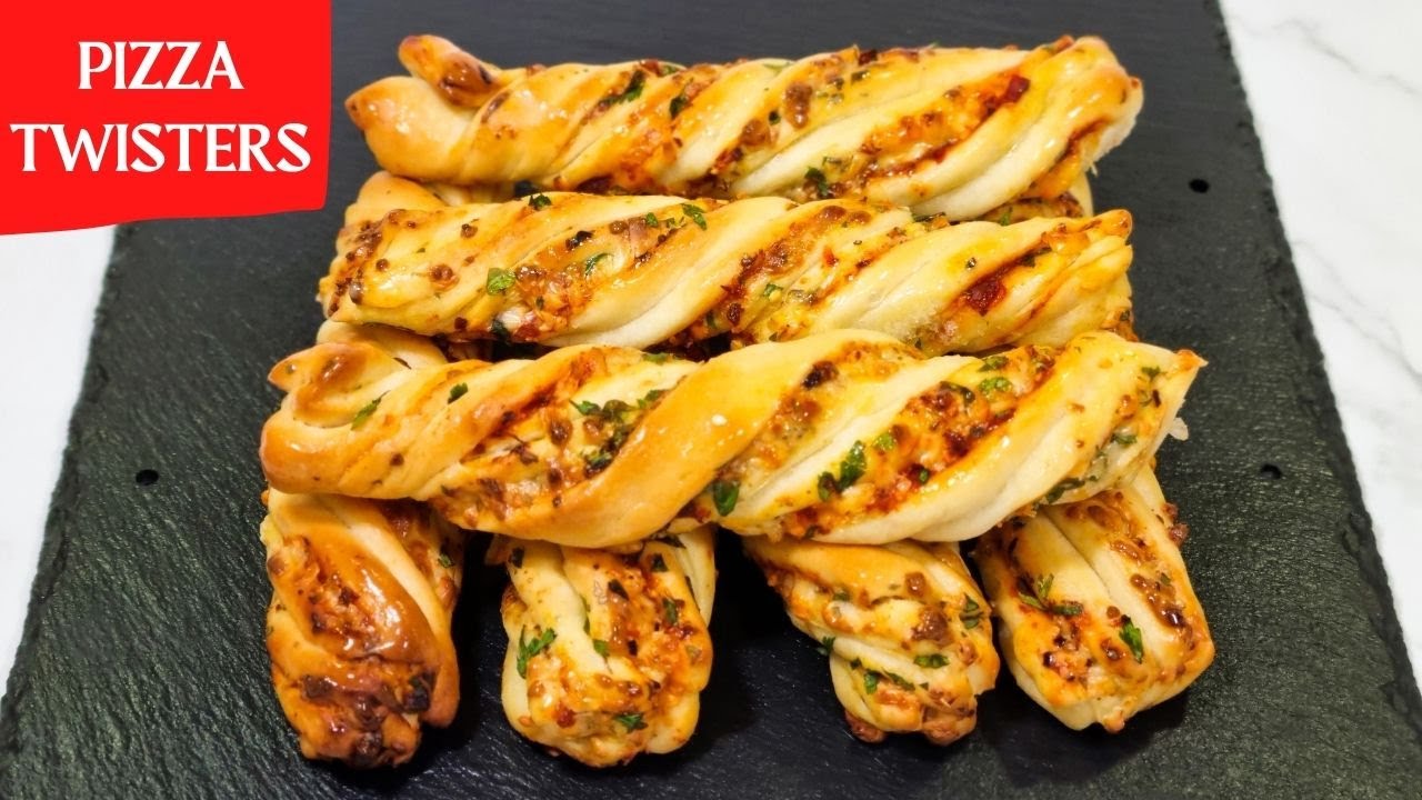 Pizza Twisters Recipe from Homemade Pizza Dough | Delicious and Easy to ...
