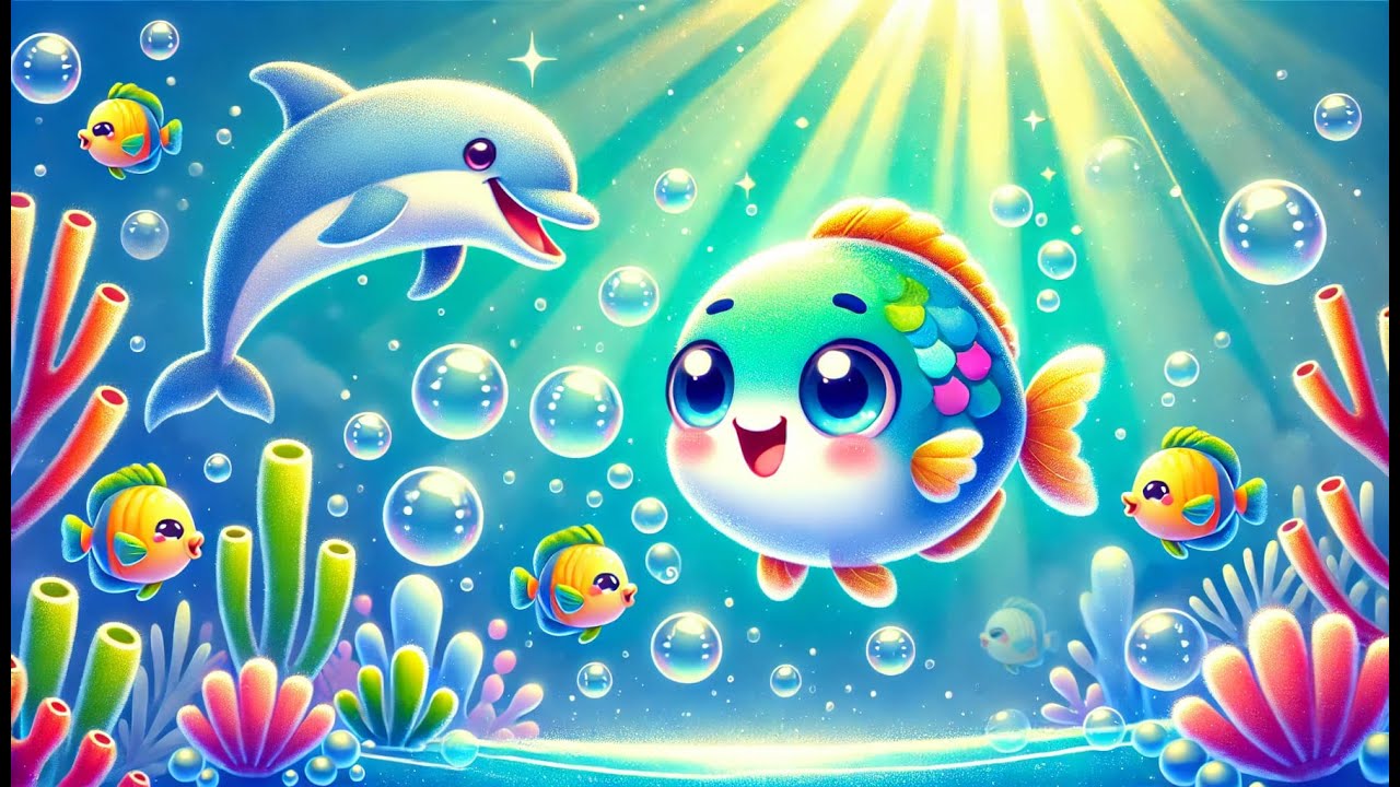 Petit Poisson - Chanson pour enfants avec paroles - YouTube