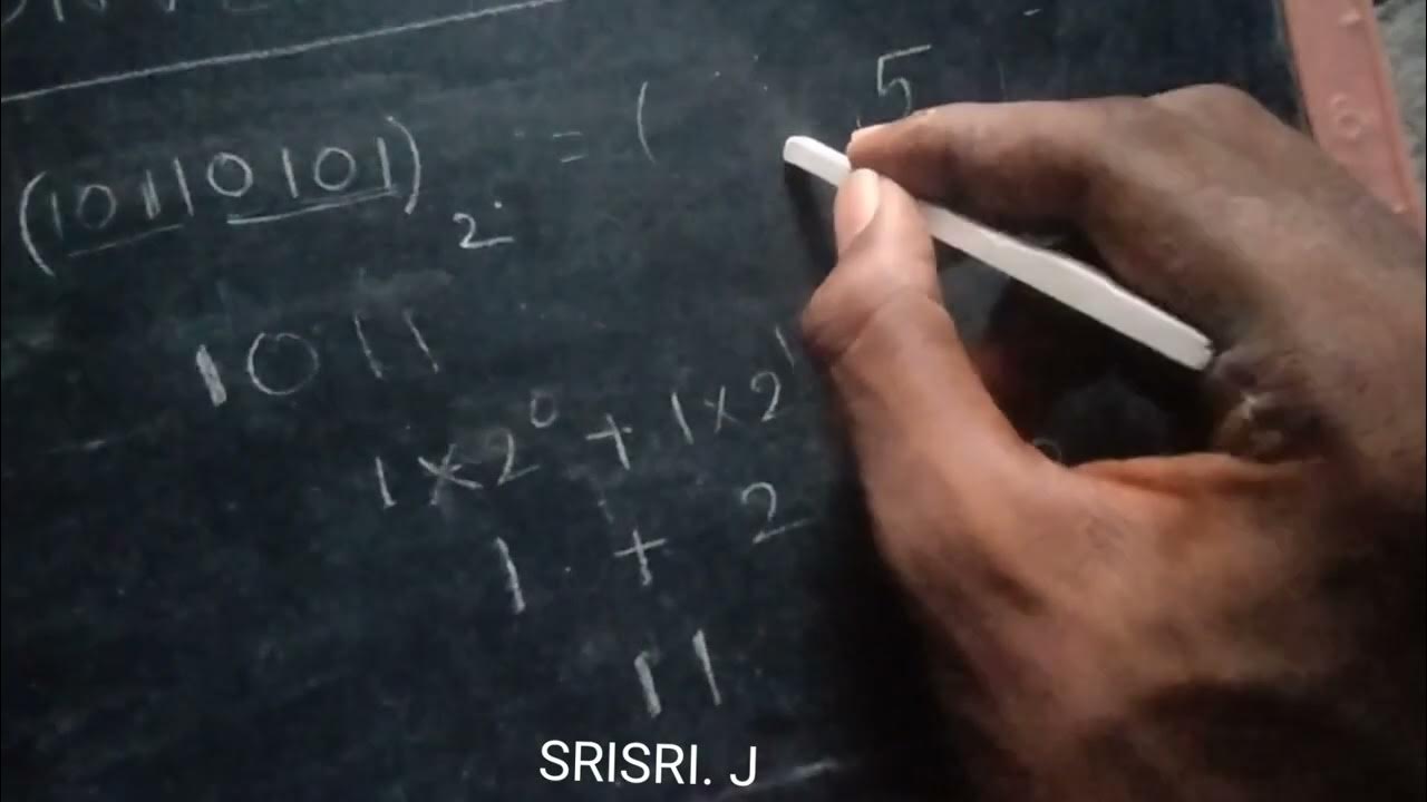 11.BINARY TO HEXA DECIMAL AND HEXADECIMAL TO BINAY BASE CONVERSIONS in telugu - YouTube