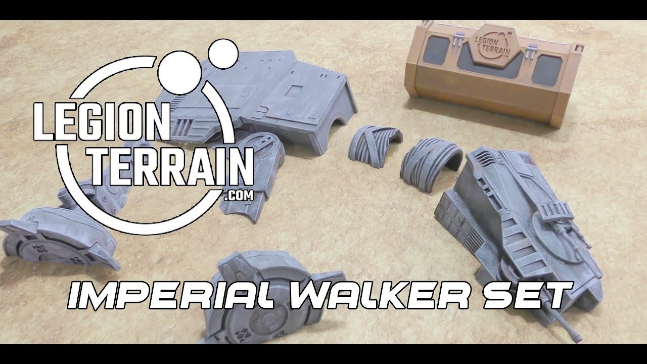 Star Wars Legion | Terrain Review - Imperial Walker Set [DISCOUNT CODE ...