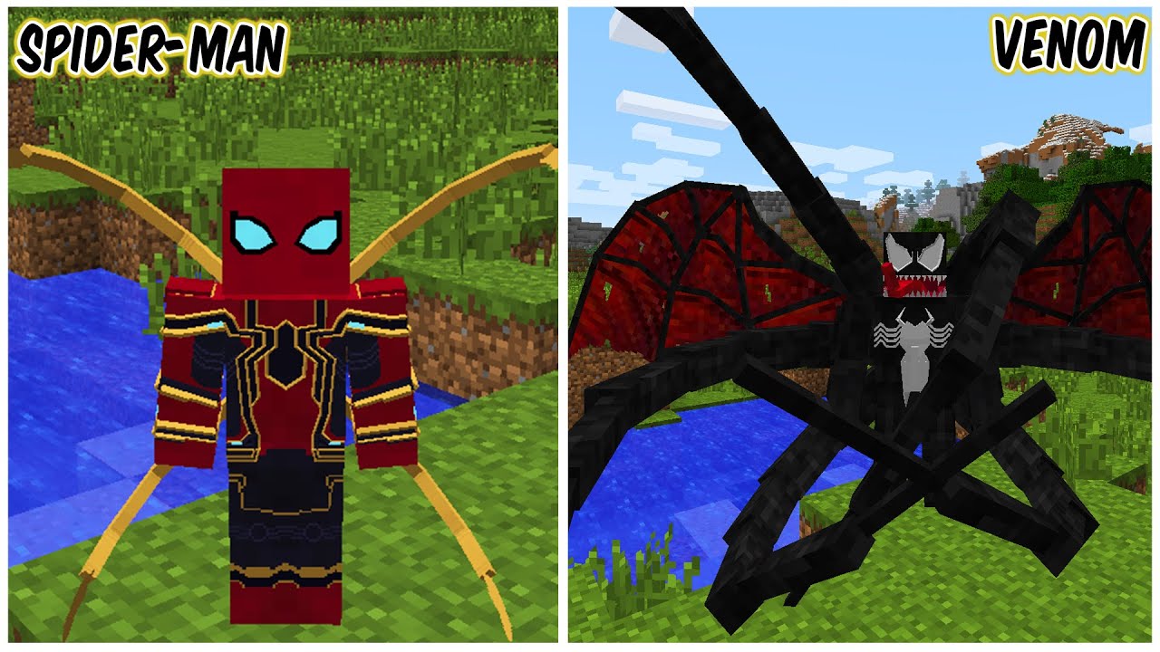 🕷SPIDER MAN VS VENOM | Minecraft - YouTube