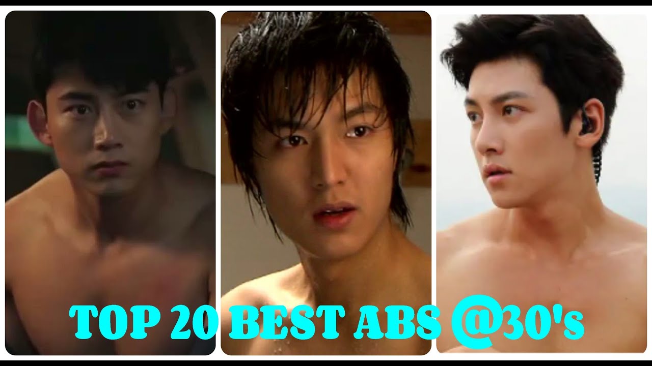 KOREAN ACTOR AGED 30's BEST ABS - YouTube