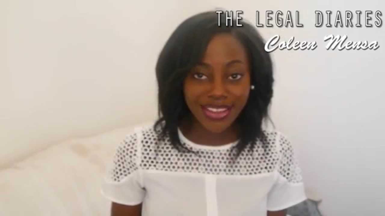 Coleen Mensa - The legal diaries | LawCareers.Net vlog - YouTube