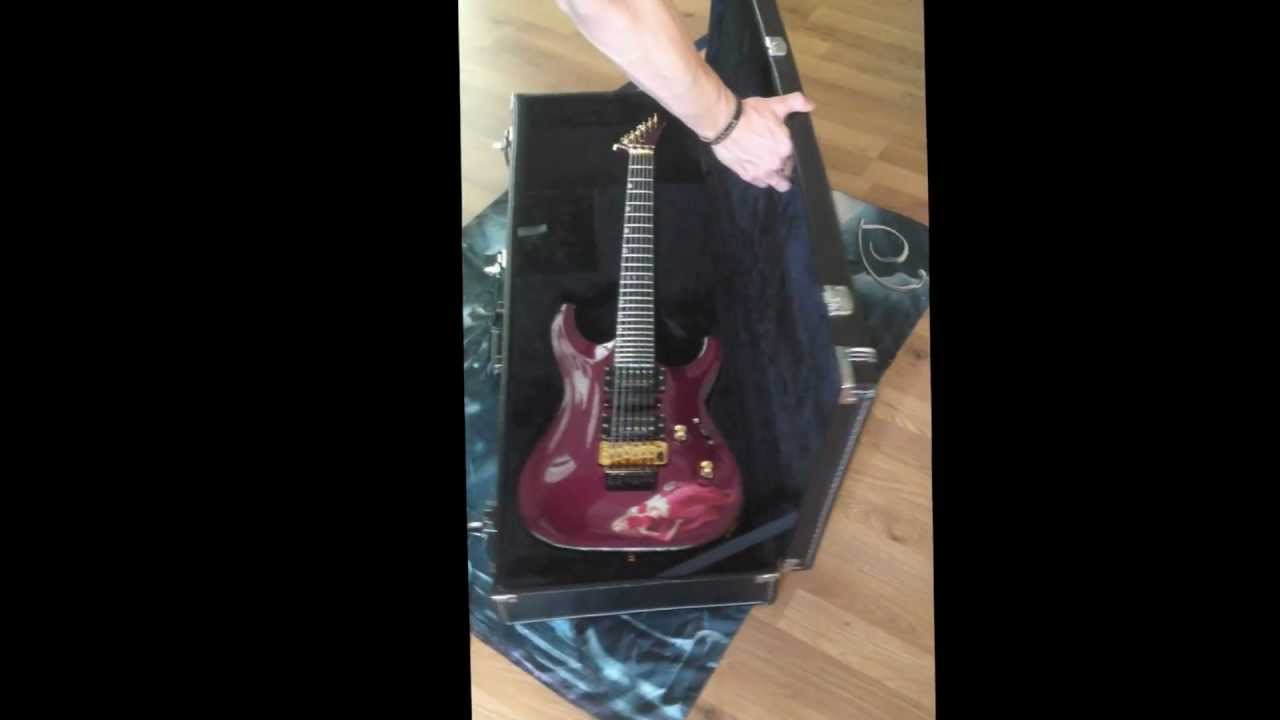 The Esp - EV 2 Emppu Vuorinen Signature guitar - YouTube