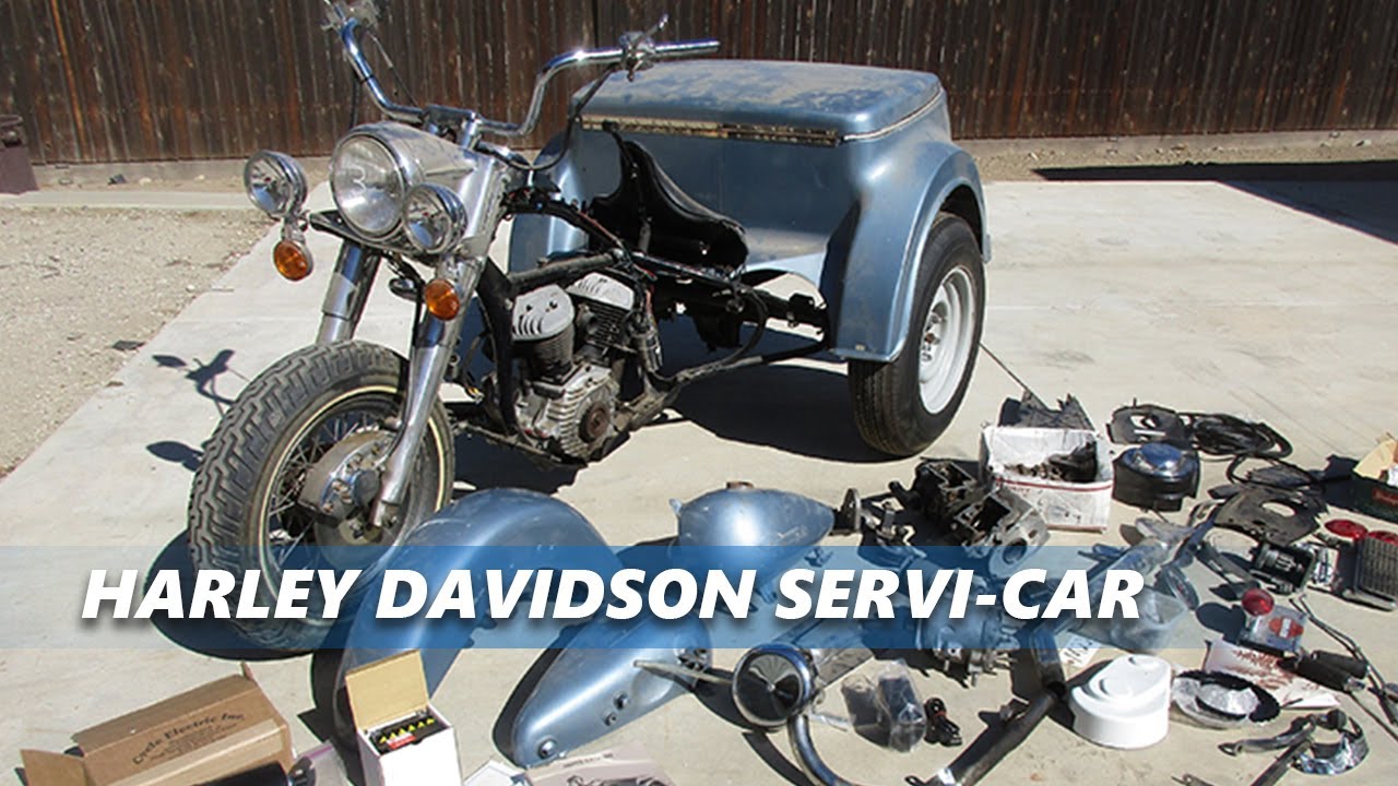 1964 Harley Davidson Servi-Car Project - YouTube