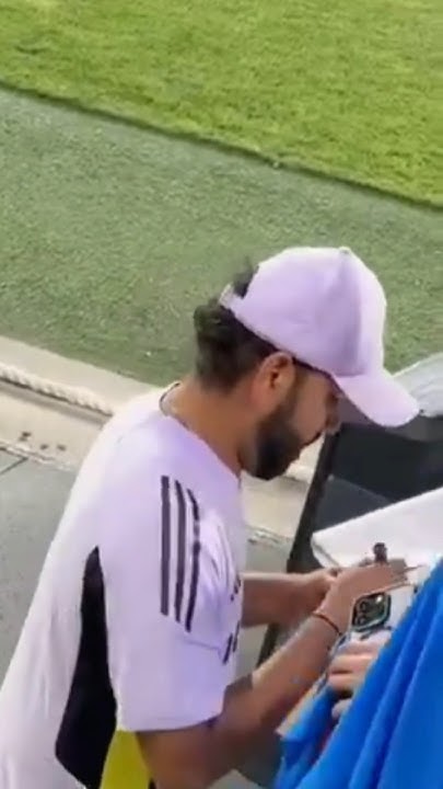 Rohit Sharma Giving Autograph To His Fans At Adelaide Oval ️ ️#cricket# ...
