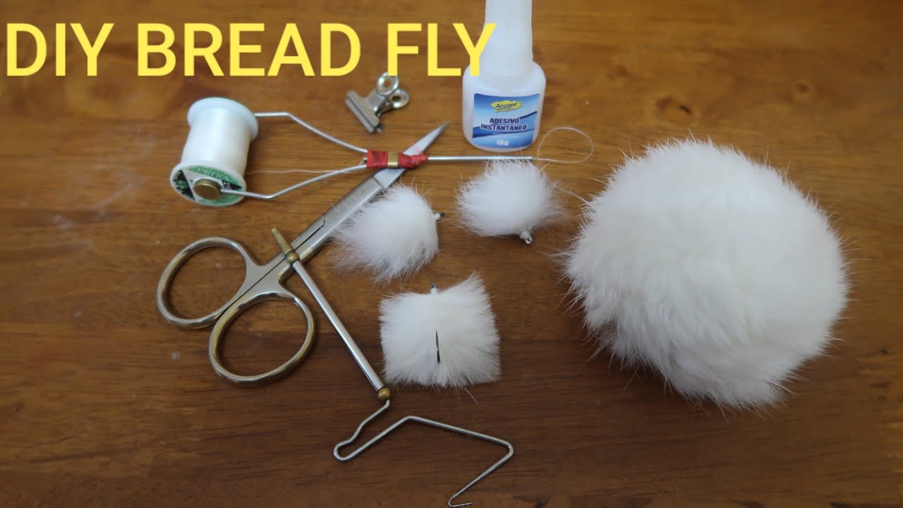 fly tying tutorial/bread fly/DIY - YouTube