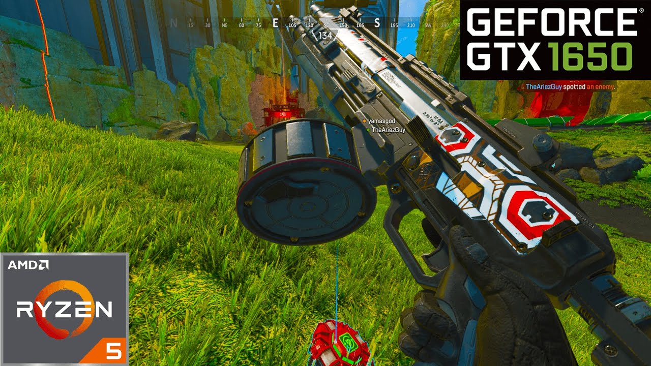 Apex Legends┃Ultra Graphics┃GTX 1650┃Ryzen 5 5500U - YouTube