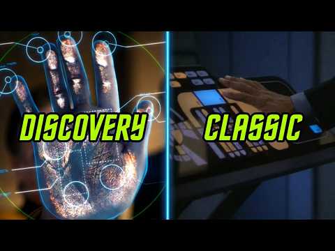 Star Trek Discovery Hand Scan vs Other Trek shows