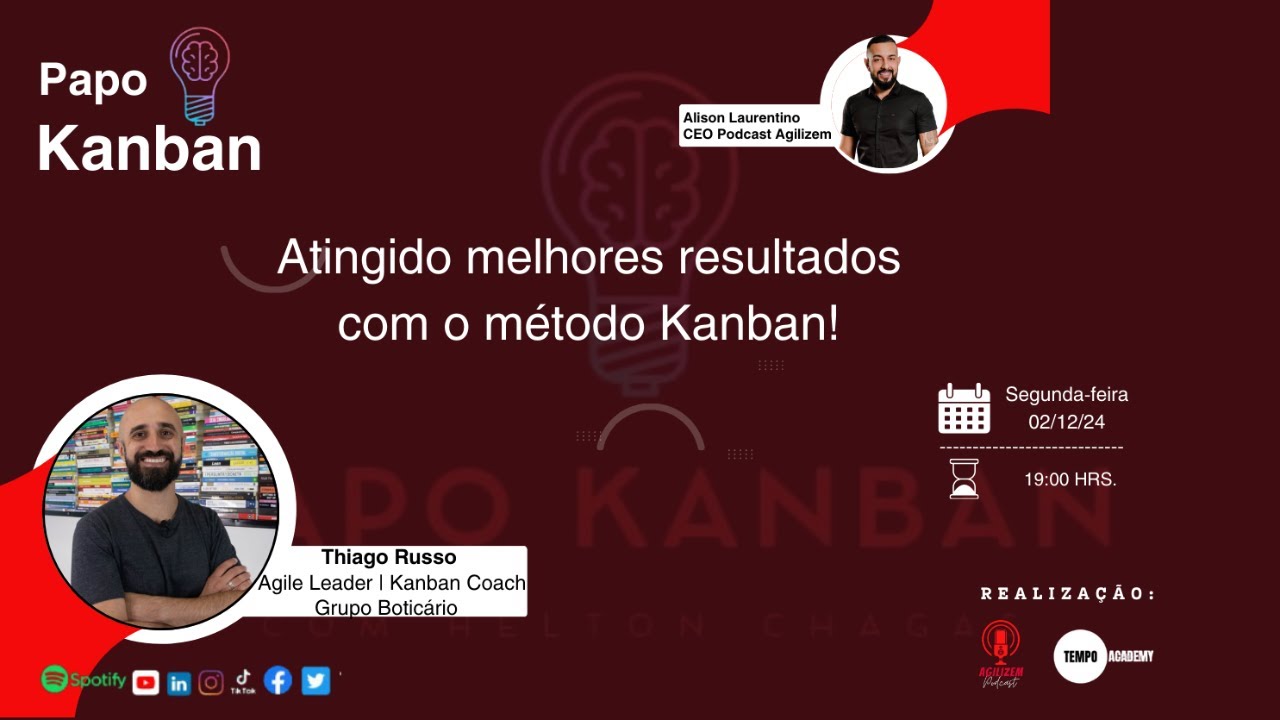 Atingindo melhores resultados com o método Kanban - Thiago Russo - YouTube