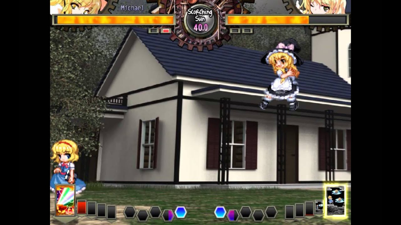 TH 12.3 - Marisa Kirisame vs. Alice Margatroid - YouTube