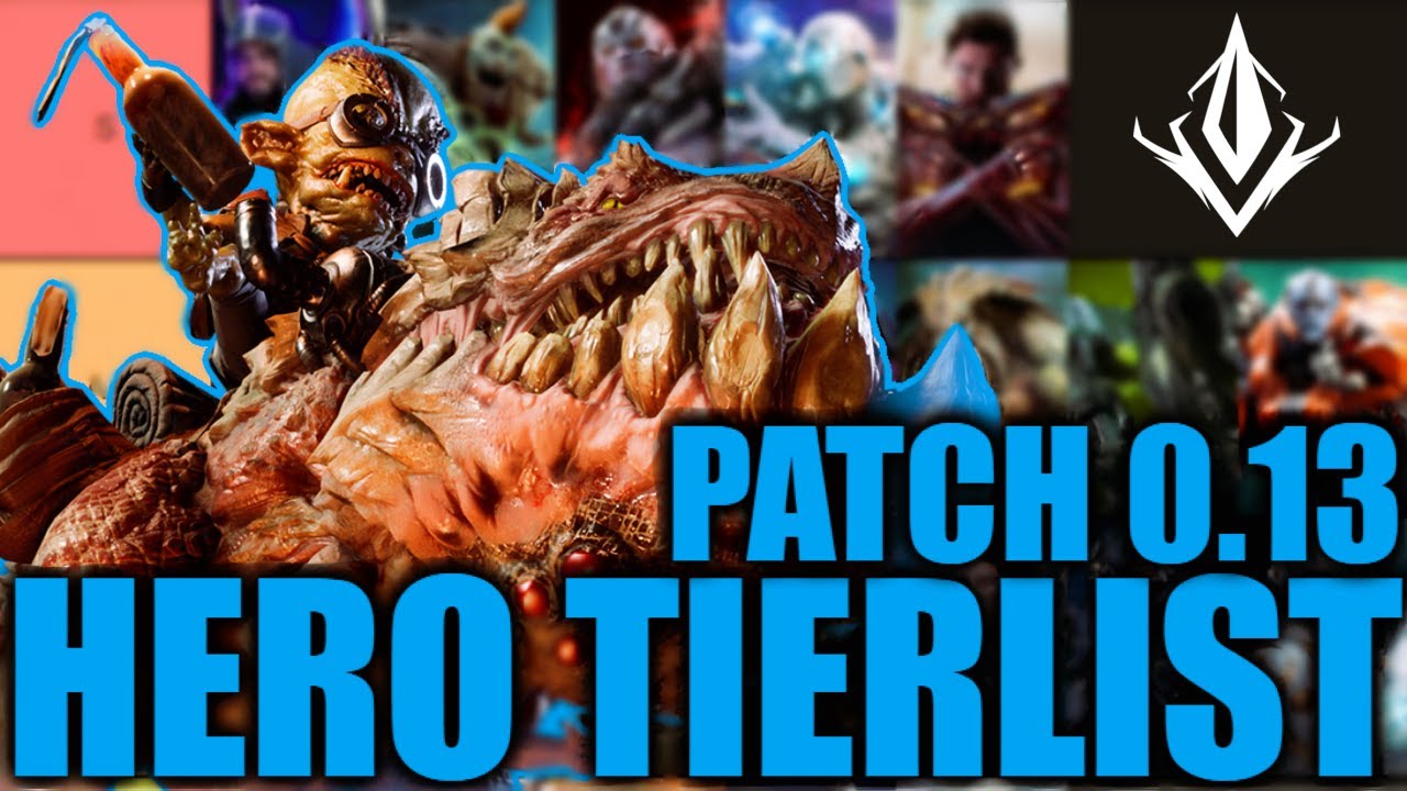 Who's The Best Hero - Predecessor Tier List - YouTube